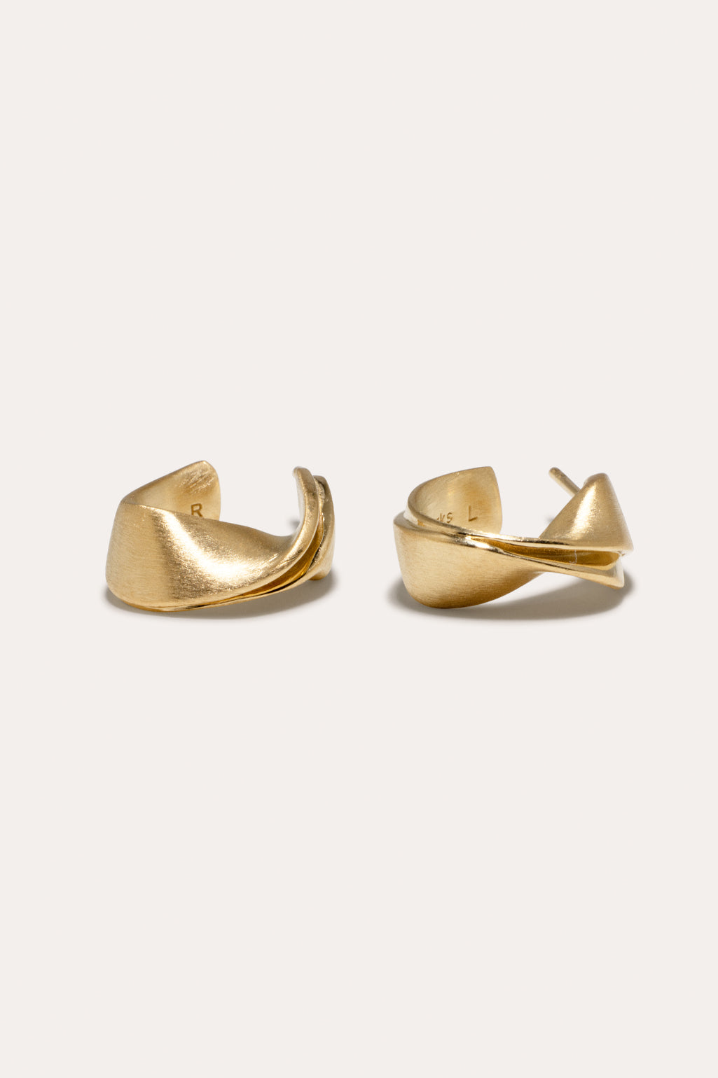 Plume - Gold Vermeil Earrings | Completedworks