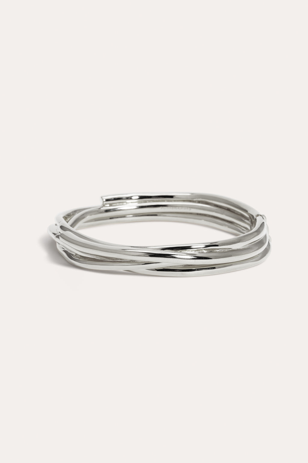 The Shifting Ground Beneath Our Feet - Silver Plated Bangle ...
