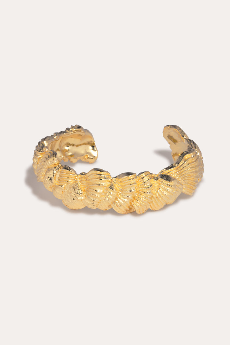 Buttercream (Or, The Icing on the Cake) - Gold Plated Cuff | Completedworks