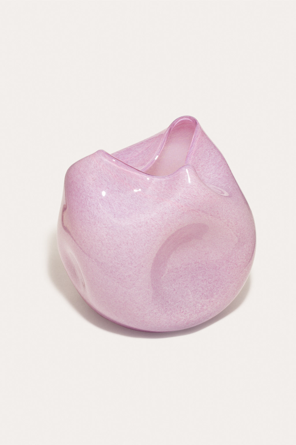 The Bubble to End all Bubbles - Recycled Glass Vase in Pink ...