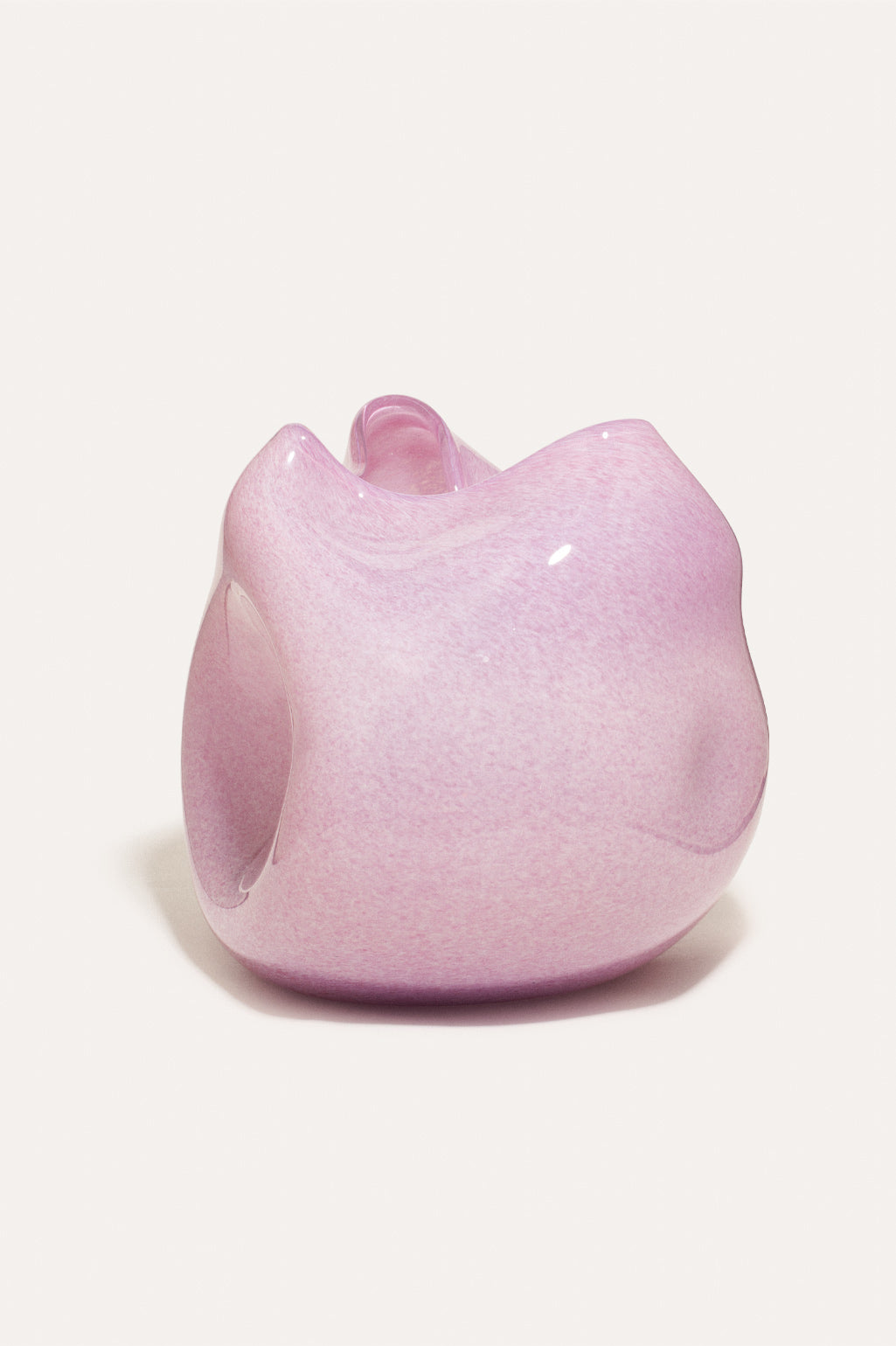 The Bubble to End all Bubbles - Recycled Glass Vase in Pink ...