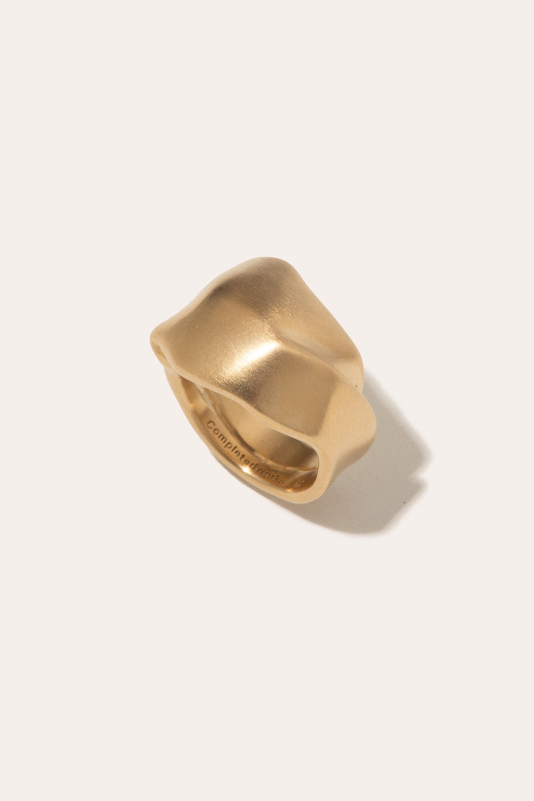 The Best Place to be a Puffin - Gold Vermeil Ring | Completedworks