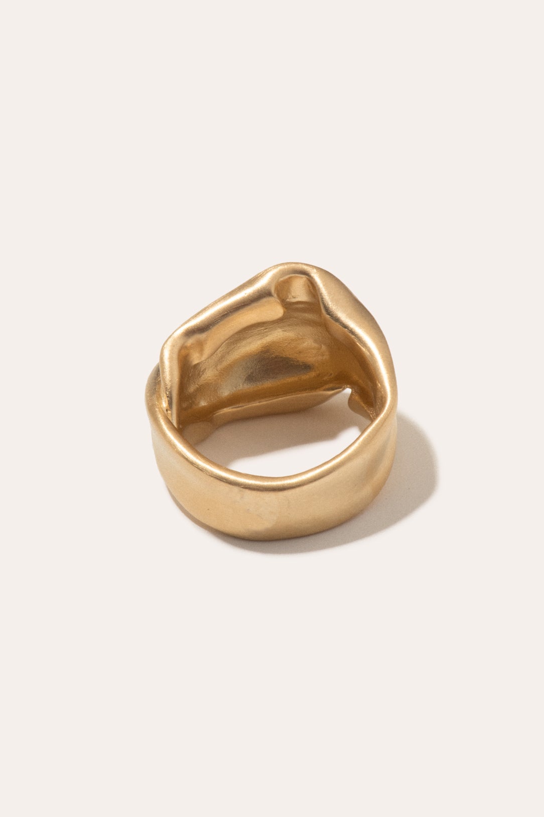 The Best Place to be a Puffin - Gold Vermeil Ring | Completedworks