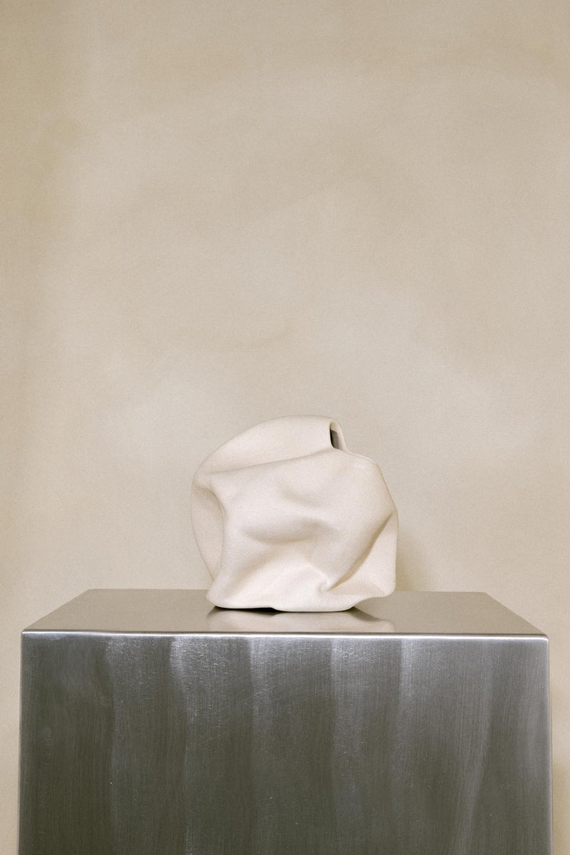 Goliath - Large Vessel in Textured Beige | Completedworks